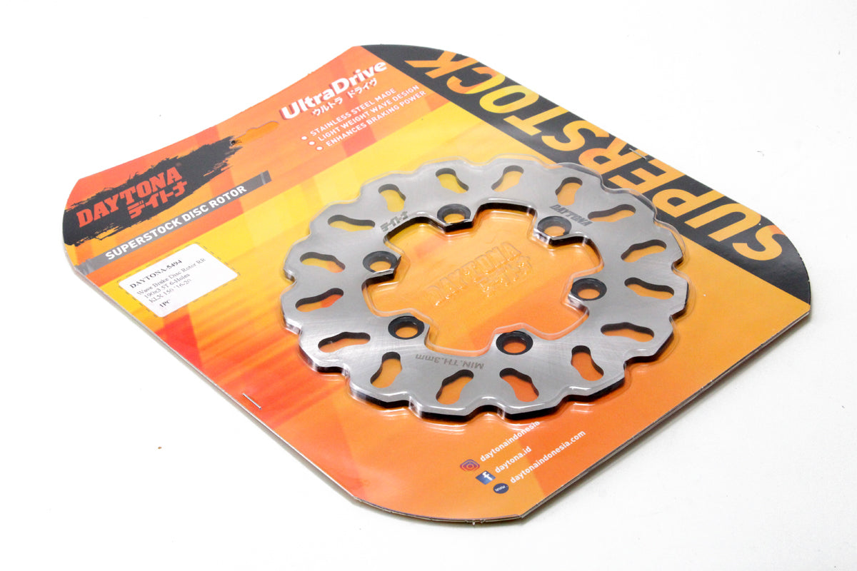 Daytona 5494 Cakram/Disc Rotor Superstock Rear,KLX150 Wave Style 6 ...